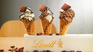 The café at the Lindt Home of Chocolate